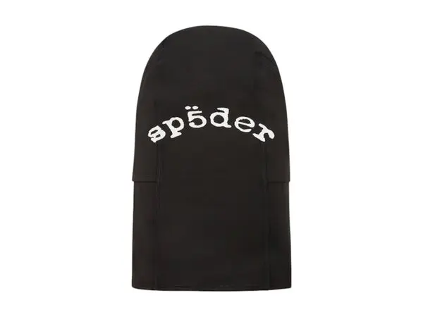 SP5DER Og Logo V2 Shiesty Mask - Black