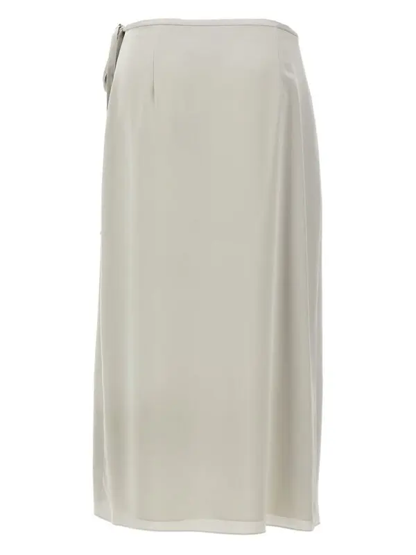 Theory Cl Wrap Skirt - Grey