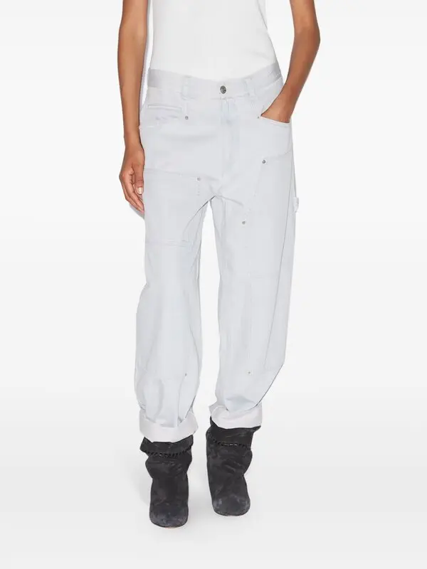 MARANT ETOILE Ophra Wide-leg Jeans - Blue