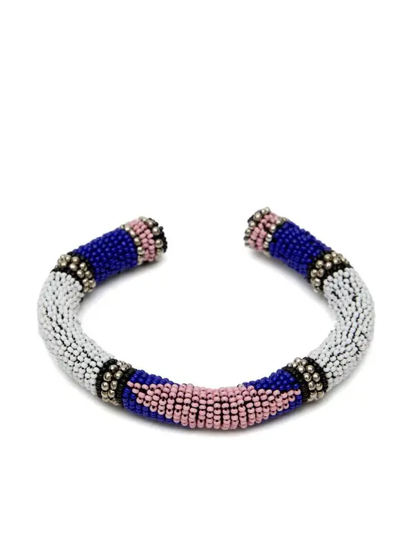 Isabel Marant Nuna Beaded Bracelet - White