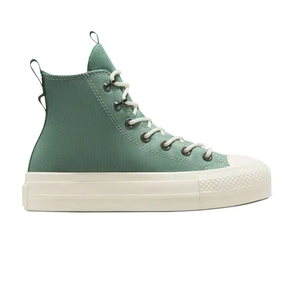 Converse Chuck Taylor All Star Lift Platform High Top Sneakers - Green |  Editorialist