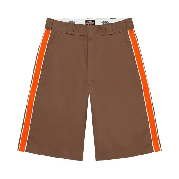 Supreme X Dickies Stripe 13" Loose Fit Work Short - Brown