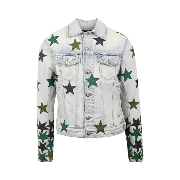 Amiri Chemist Trucker Denim Jacket - Blue