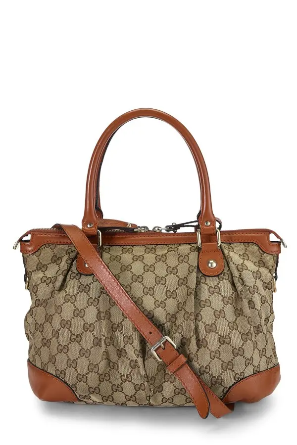 Gucci Original Gg Sukey Zip Handbag
