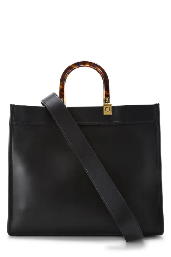 Fendi Calfskin Leather Sunshine Shopper