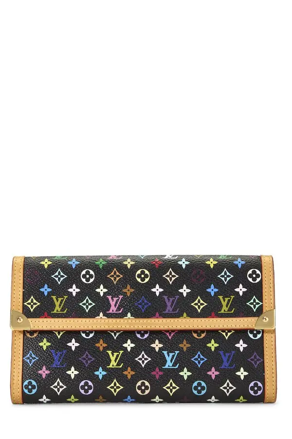 LOUIS VUITTON Takashi Murakami X Monogram Multicolore International - Black