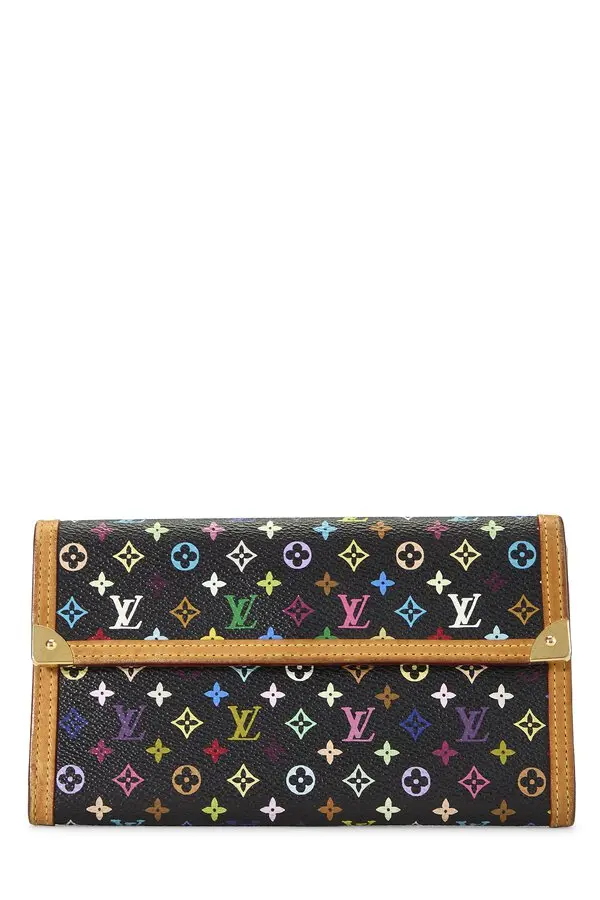 LOUIS VUITTON Takashi Murakami X Monogram Multicolore International - Black