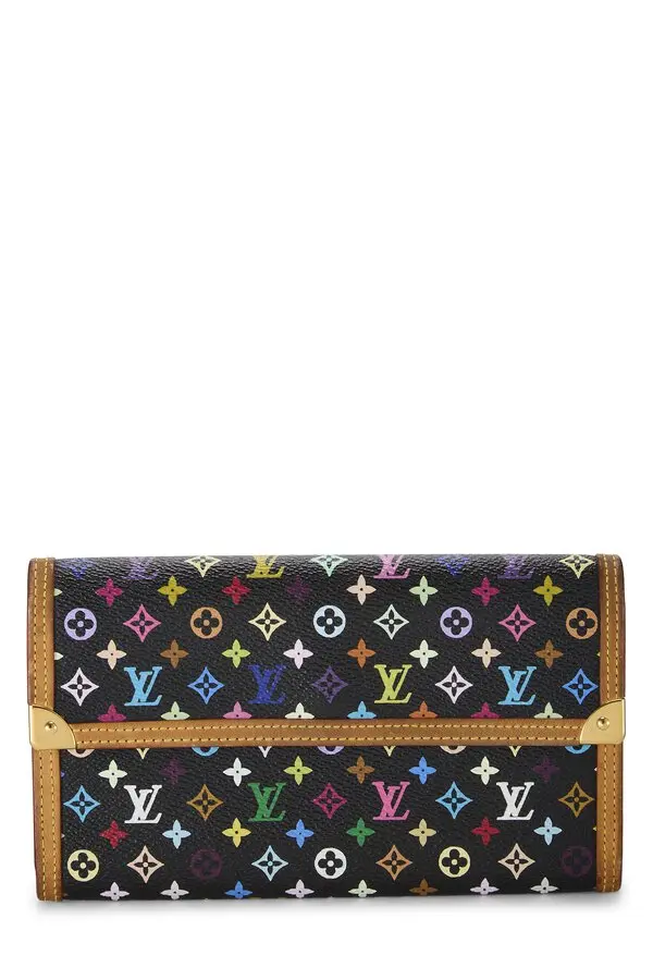 LOUIS VUITTON Takashi Murakami X Monogram Multicolore International - Black