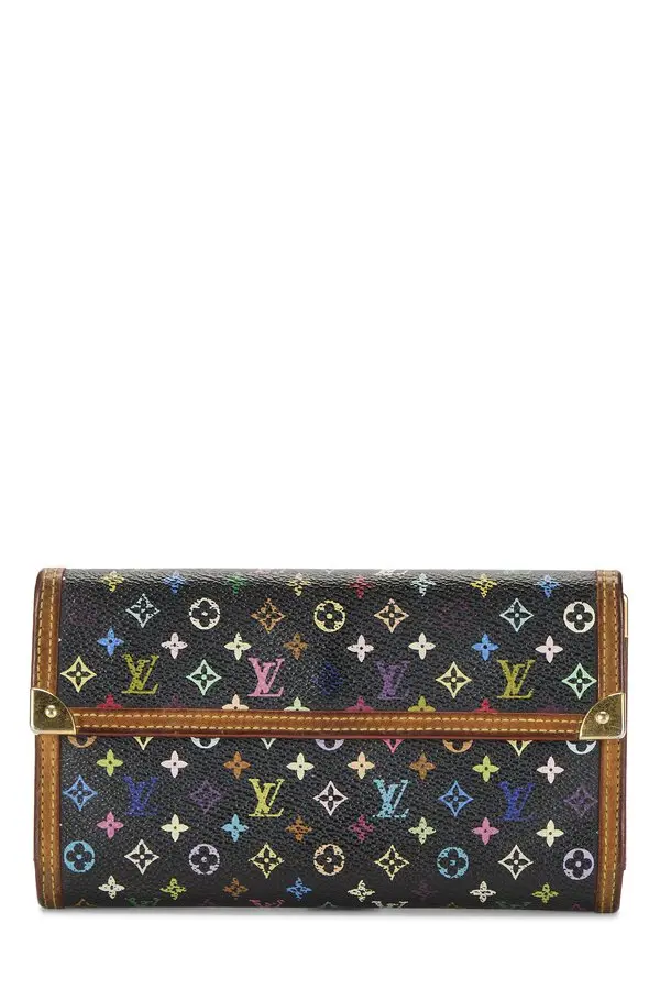 LOUIS VUITTON Takashi Murakami X Monogram Multicolore International - Black