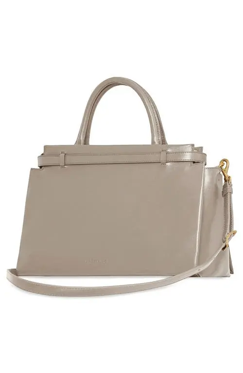 Rebecca Minkoff Insider Leather Shoulder Bag - Oyster