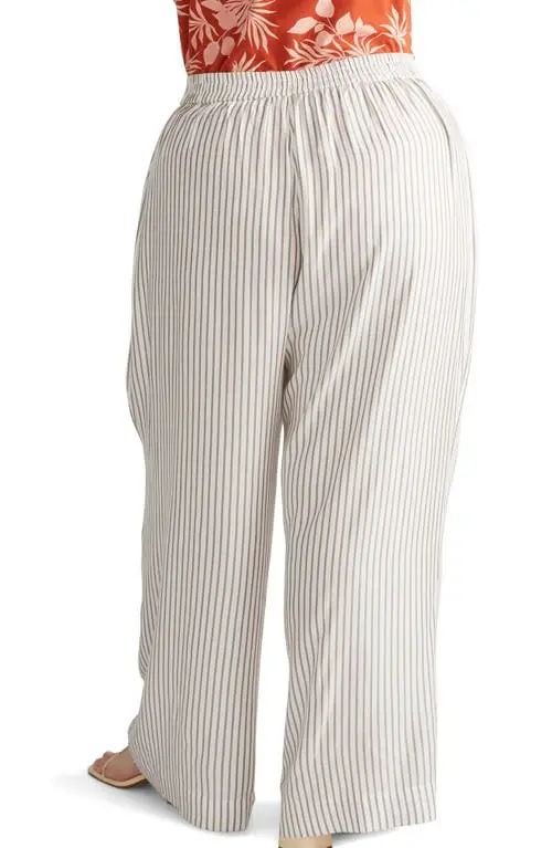 Universal Standard Stripe Wide Leg Pants
