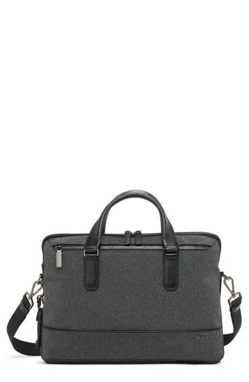 Tumi Sycamore Slim Briefcase - Dark Charcoal