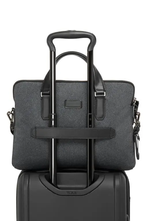 Tumi Sycamore Slim Briefcase - Dark Charcoal