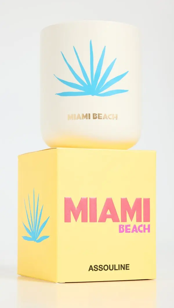Assouline Miami Travel From Home Scented Candle