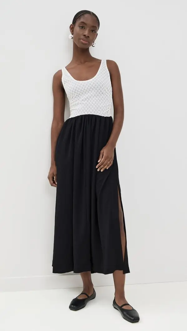 Rachel Comey Menta Lace Bodice Dress In Ivory - 70% Off | Editorialist