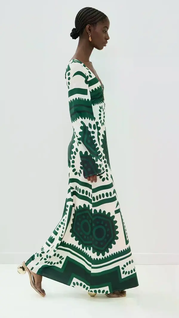 Seven Wonders Caledeira Maxi Dress | Print/Green | Size S | Shopbop