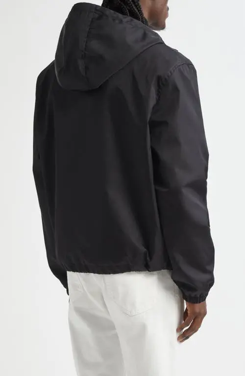 Versace Nylon Twill Hooded Windbreaker