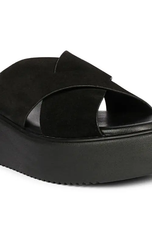 VIVI BLU Saint G Yasmin Platform Sandal - Black