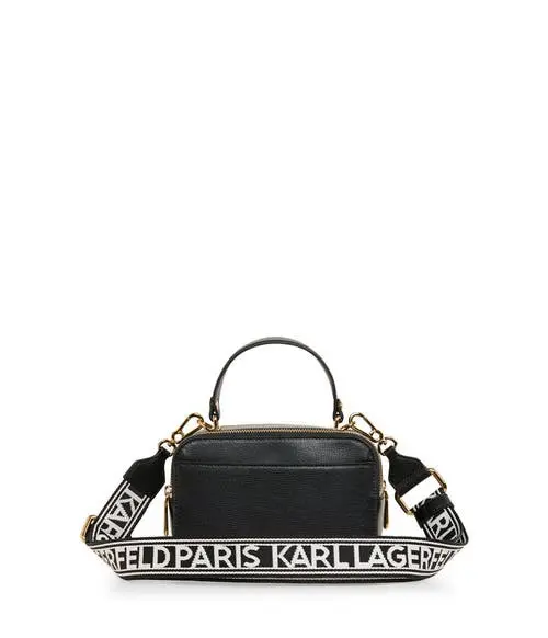 Karl Lagerfeld Paris Simone Crossbody Bag - Black