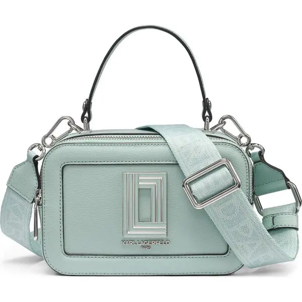 Karl Lagerfeld Paris Simone Camera Crossbody - Fresh Mint