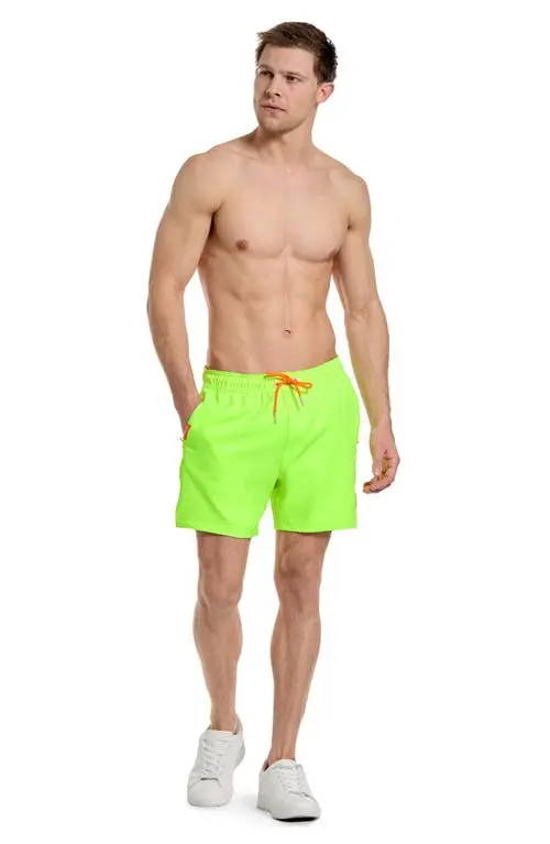 Opposuits Neon Lucky Lime Swim Trunks