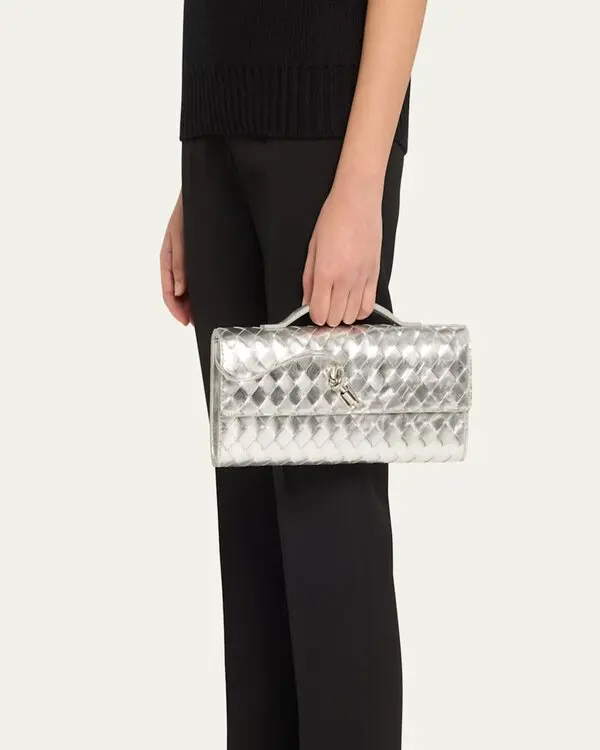 Bottega Veneta Andiamo Clutch Bag