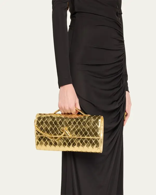Bottega Veneta Andiamo Clutch Bag