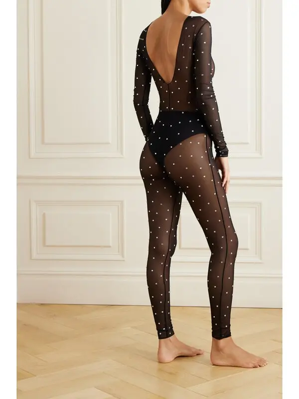 Oseree Gem Embellished Jumpsuit