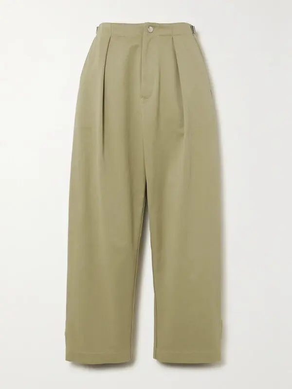 Burberry Cotton Tapered Trousers