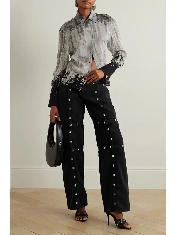 Attico Straight-leg Jeans