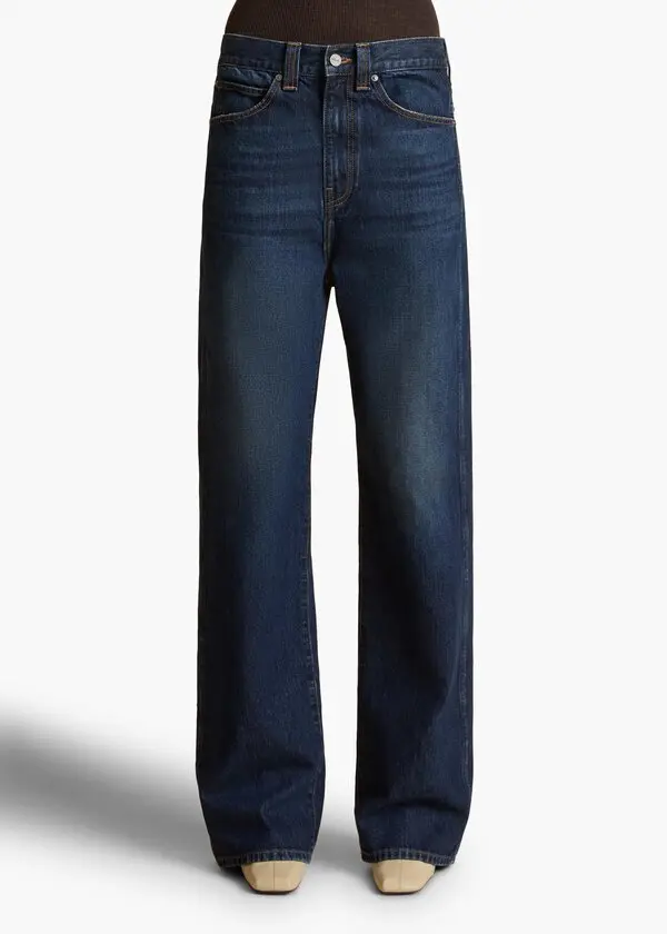 Khaite Bonnie Jean Relaxed Jeans - Lansing