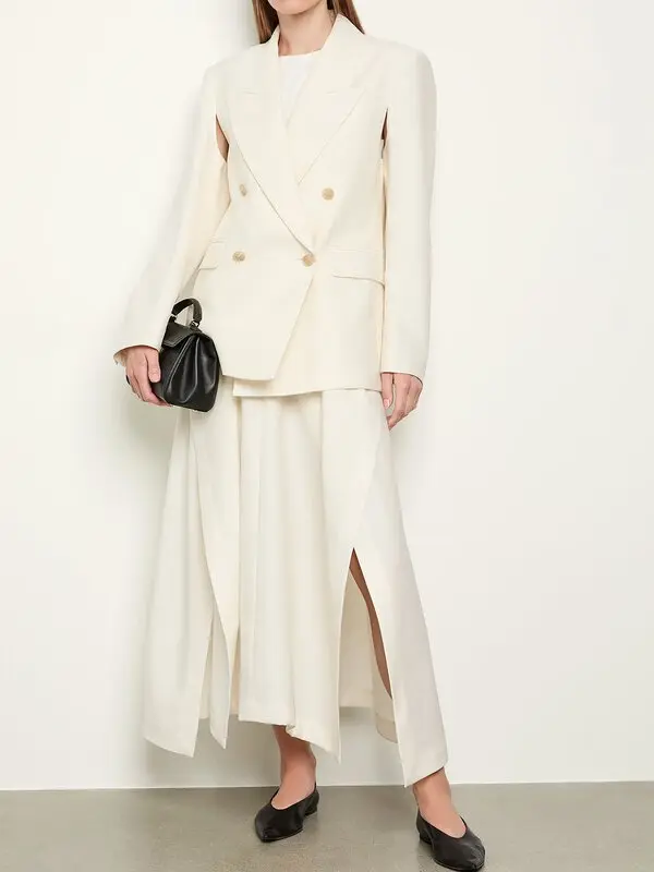 HEIRLOME Antonella Wool-silk Blazer