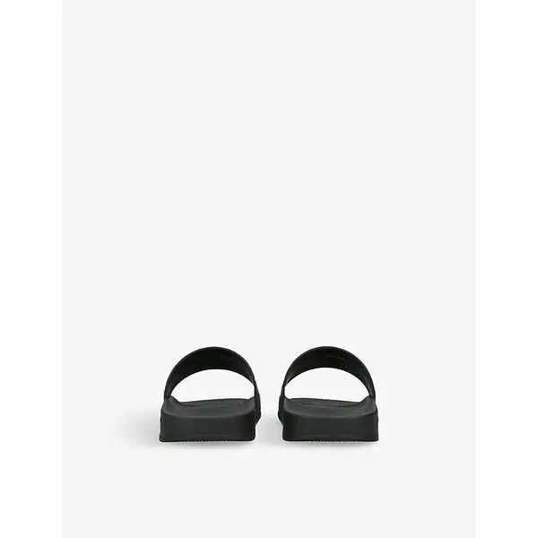 Givenchy Monogram Rubber Slides - Black
