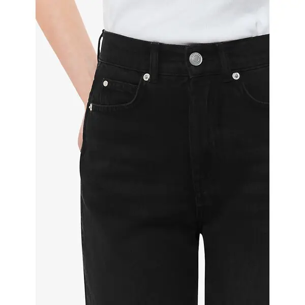 Whistles Authentic Barrel-leg High-rise Jeans