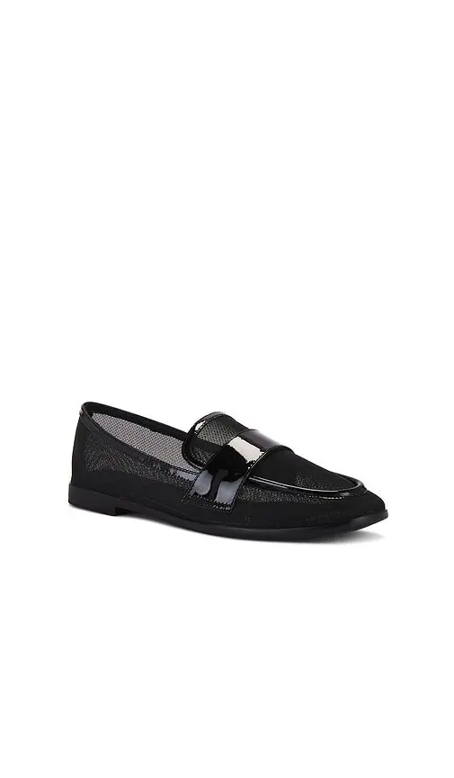 BLACK SUEDE STUDIO Arrow Loafer - Black Mesh
