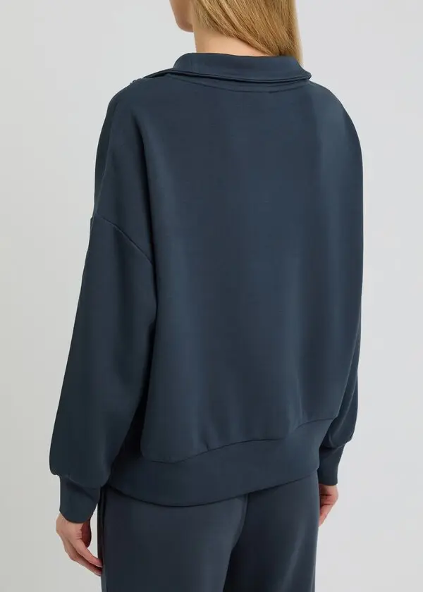 Varley Hawley Half-zip Sweatshirt - Navy