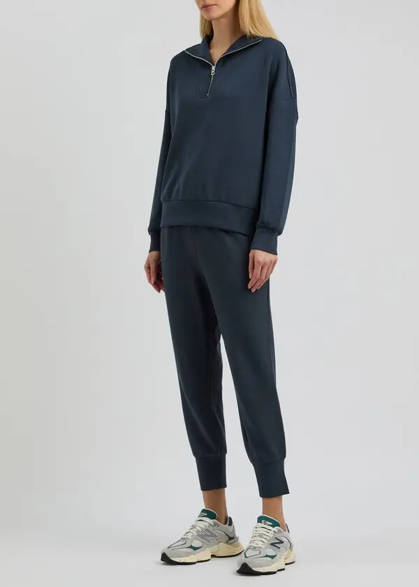 Varley Hawley Half-zip Sweatshirt - Navy