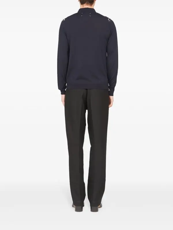 MAISON MARGIELA Wool Polo Jumper