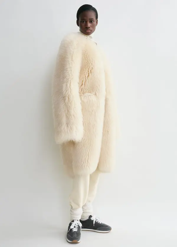 TOTEME Two-way Shearling Coat