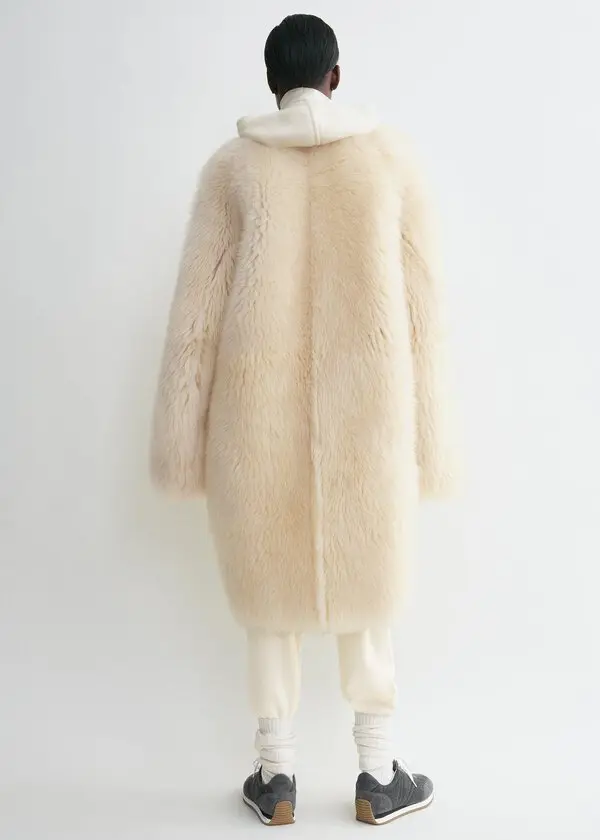 TOTEME Two-way Shearling Coat