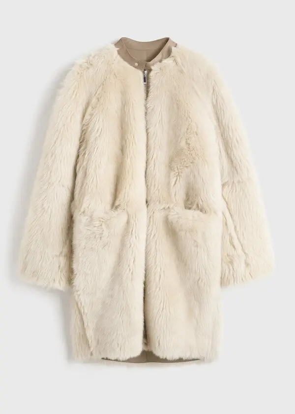 TOTEME Two-way Shearling Coat