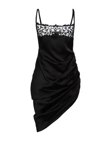 Jacquemus Mini Dress In Viscose And Elastane - Black