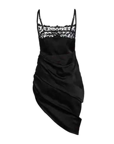 Jacquemus Mini Dress In Viscose And Elastane - Black
