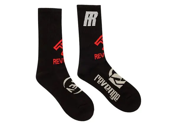 REVENGE Moto Socks - Black
