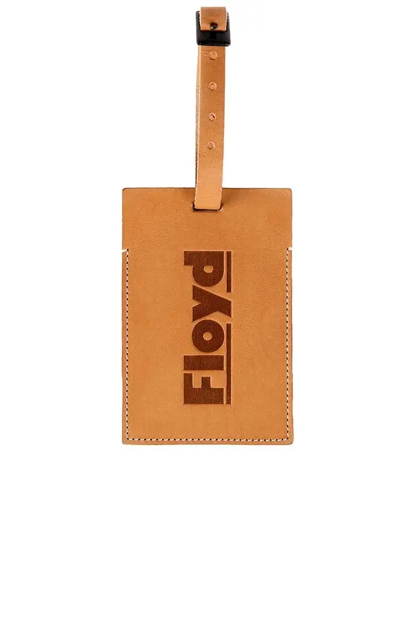 FLOYD Leather Luggage Tag