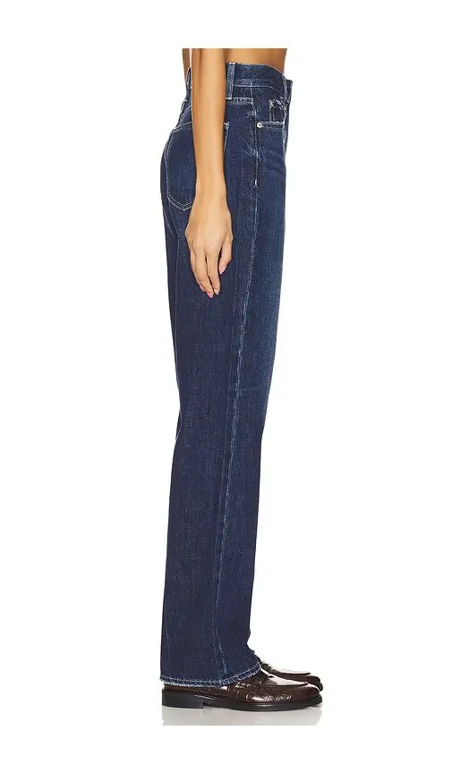 PISTOLA Cassie High Rise Wide Leg Jeans - Blue
