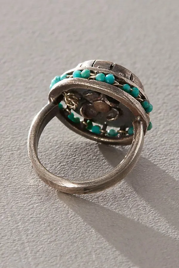 ERIC SILVA JEWELRY Flower Ring - Abalone