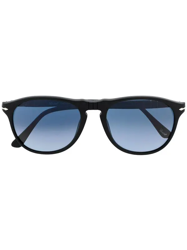Persol Rectangular Sunglasses - Black