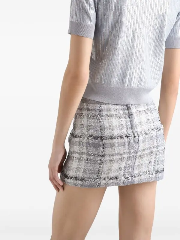 Dolce & Gabbana Tweed Mini Skirt