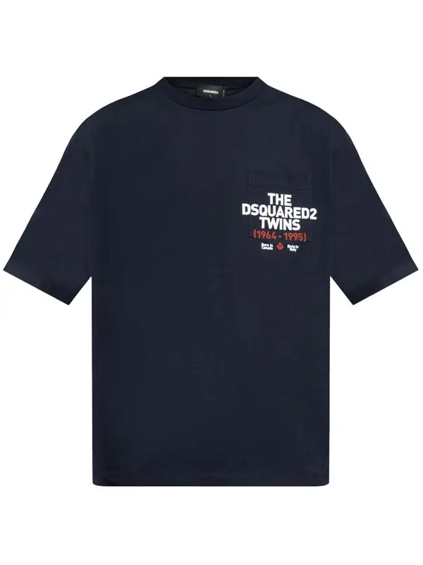Dsquared2 Logo-print T-shirt - Blue